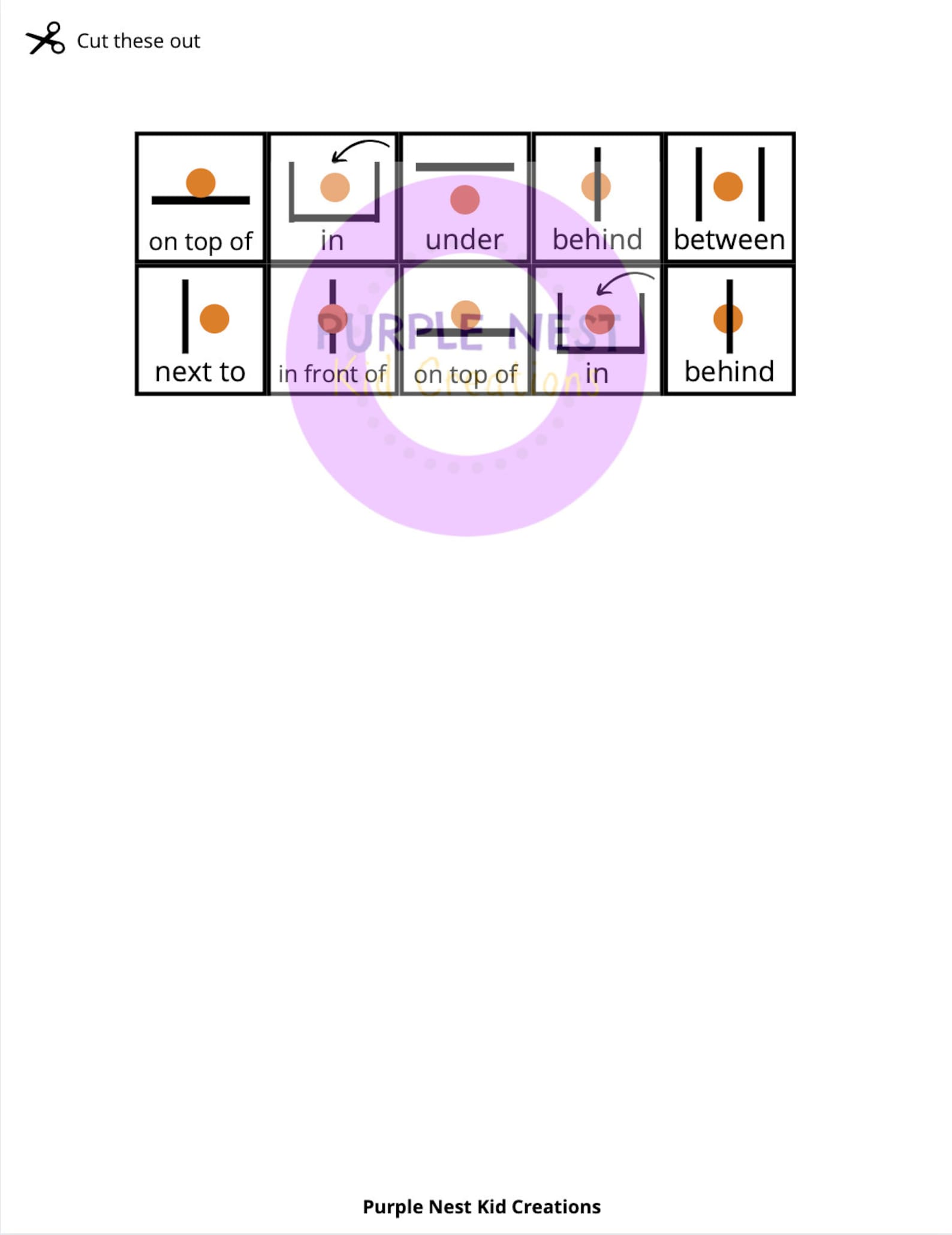 Thanksgiving Prepositions Activity Prepositions Busy Book | Etsy