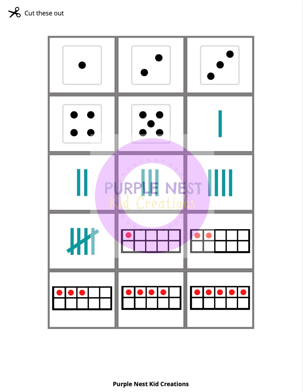 Numeracy Bundle Digital Download Numbers Math Counting - Etsy Canada