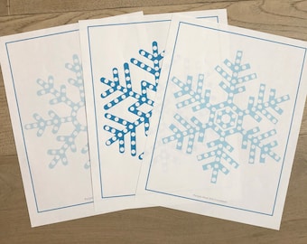 Winter Q-tip Painting Printable | Fine Motor OT Activities for ...