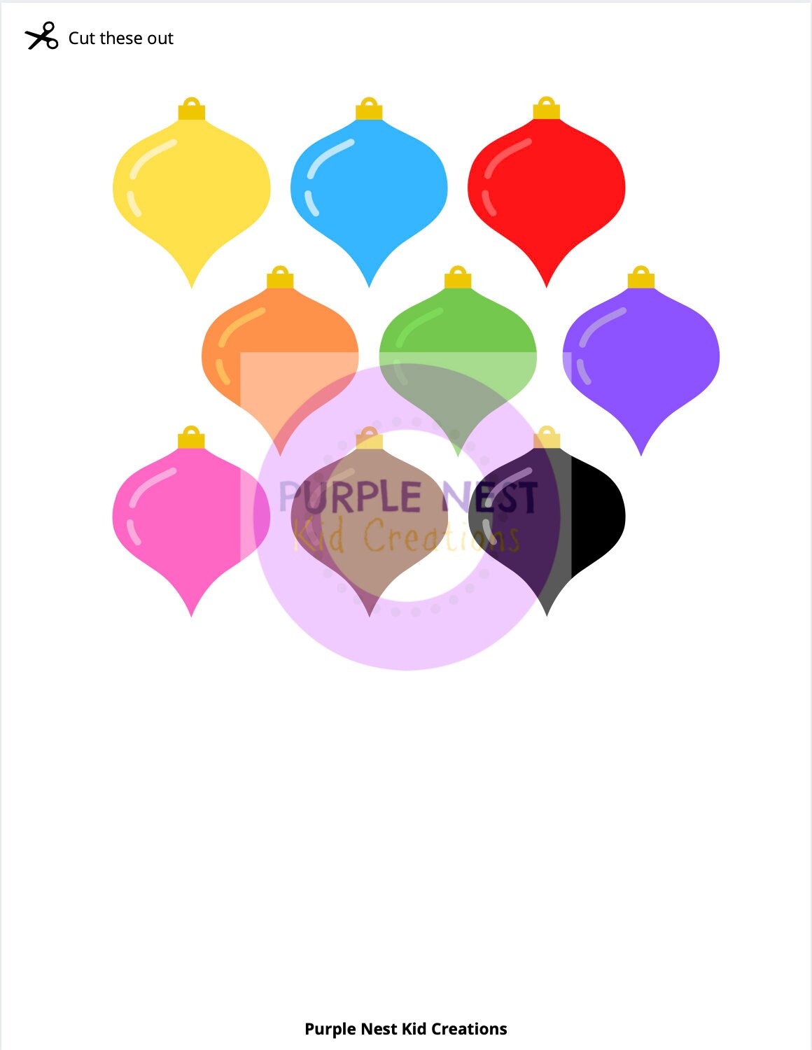 Sight Word Color Match Worksheet Color Matching Game | Etsy