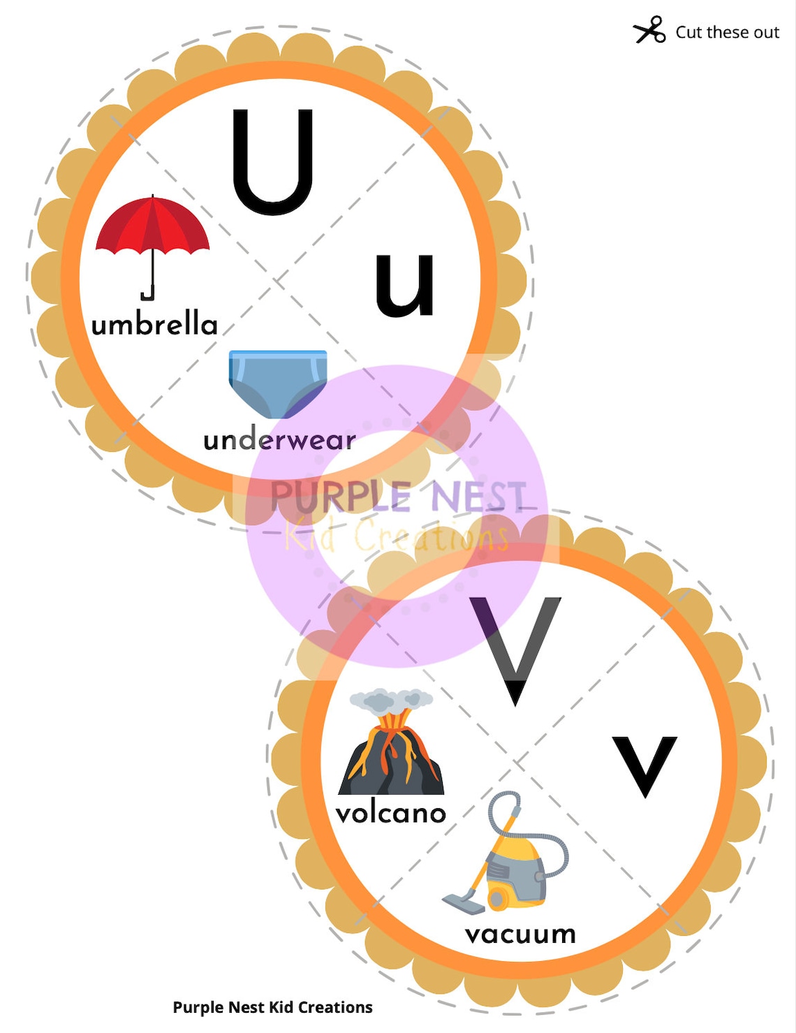 Pumpkin Pie Phonics Game Pumpkin Pie Alphabet Matching Game - Etsy