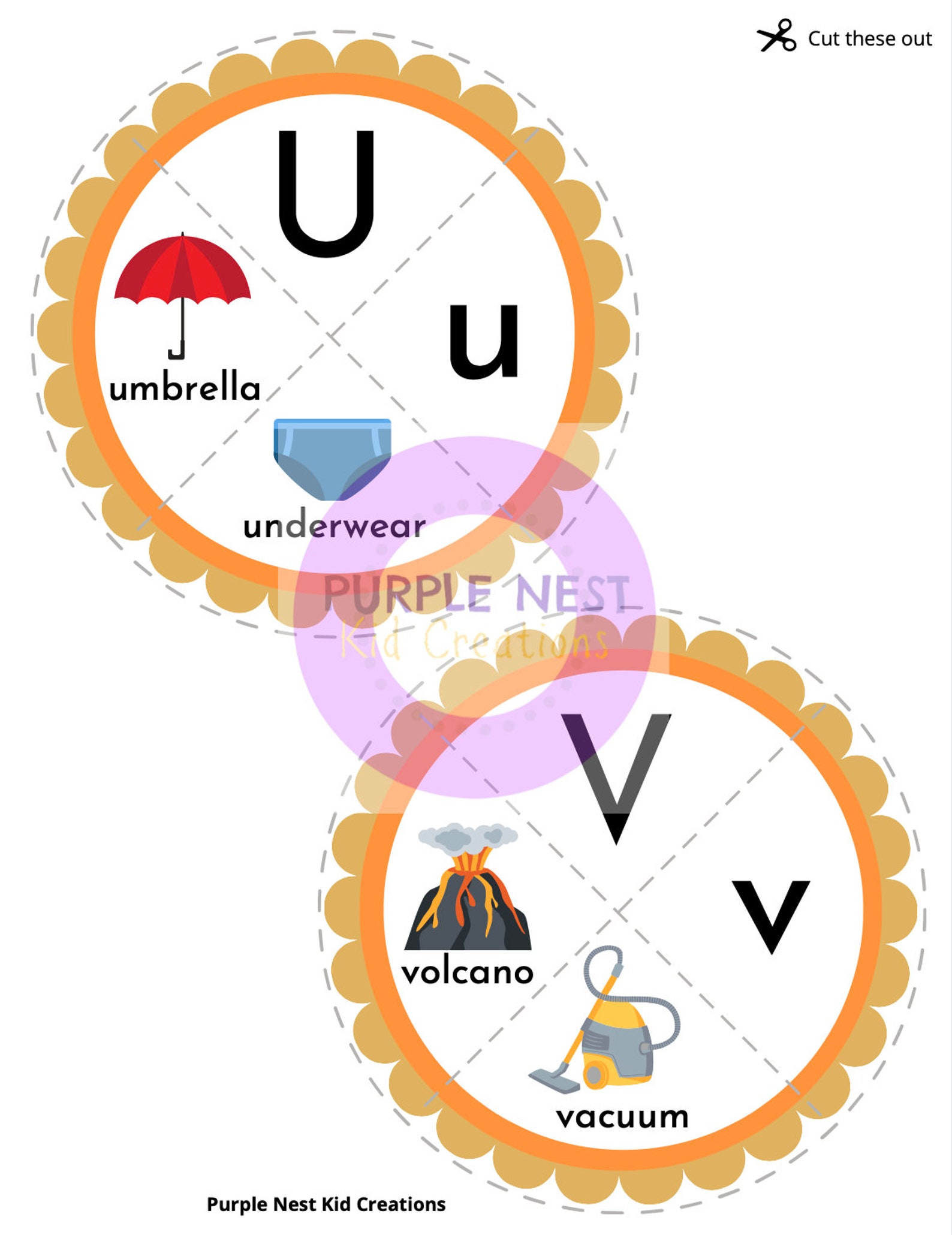 Pumpkin Pie Phonics Game Pumpkin Pie Alphabet Matching Game - Etsy