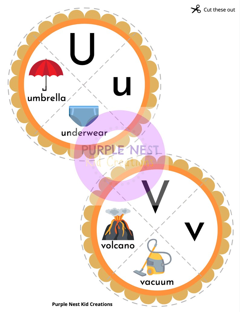 Pumpkin Pie Phonics Game Pumpkin Pie Alphabet Matching Game - Etsy