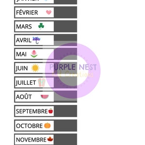 French Morning Binder, Digital Download, Busy Book Printable, Calendar ...