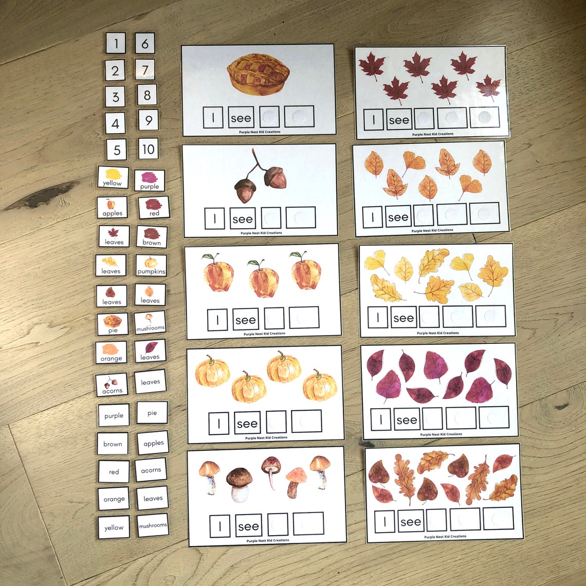 Autumn Literacy Bundle: Alphabet, Sounds, Syllables (digital Download ...