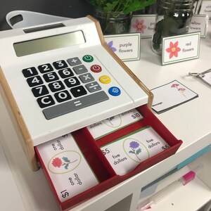 Flower Shop Activity Bundle, Pounds Currency, Flowers, Counting, Spring ...