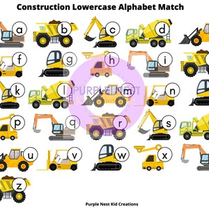 Construction Busy Book Bundle, Busy Book Printable, Trucks, Puzzle ...