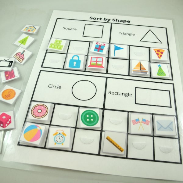 Shape Sorter - Etsy