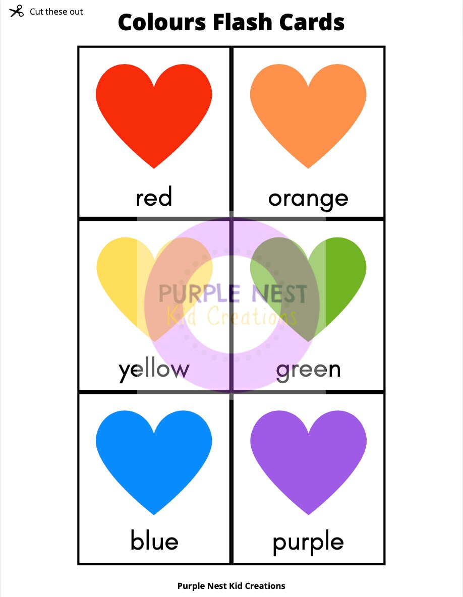 Heart Coloring and Tracing Cards Valentines Day Writing | Etsy