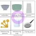 Kitchen Tools Flash Cards, Montessori, Nomenclature, Three Part Cards ...