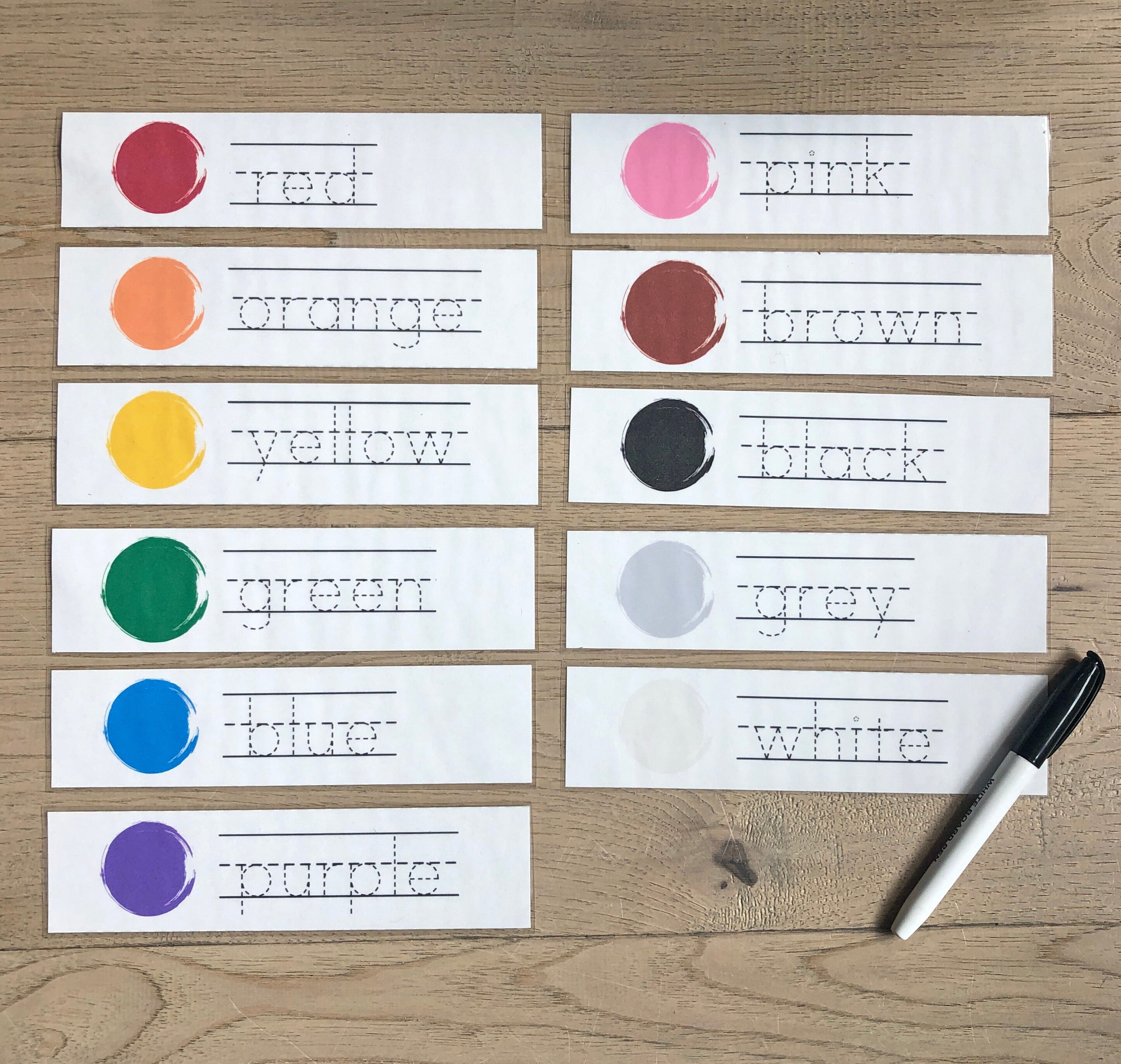 Colours Bundle Colors Colour Wheel Color Wheel Color | Etsy