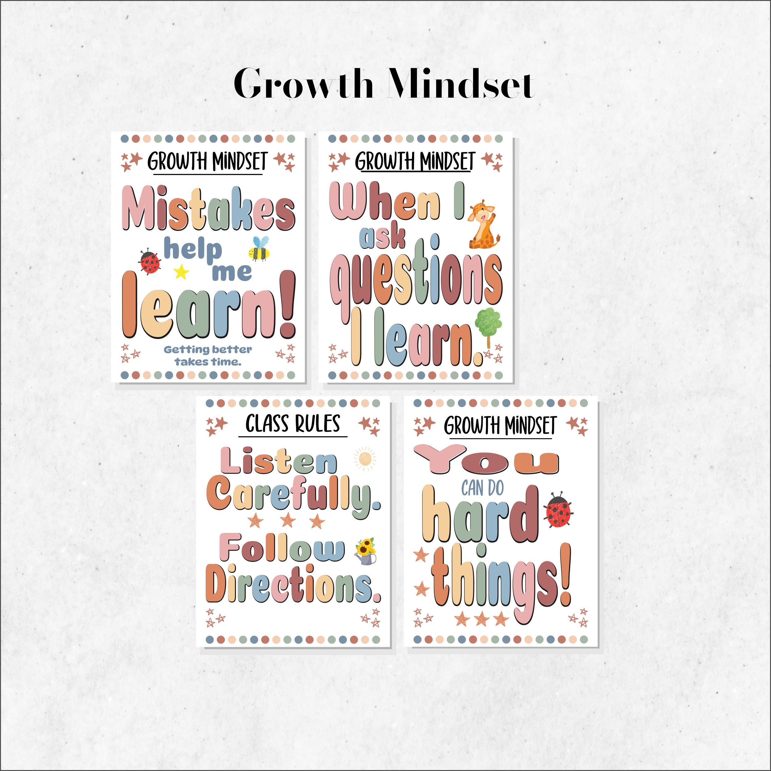 Days of the Week Teacher Printables Educational Poster Set for ...