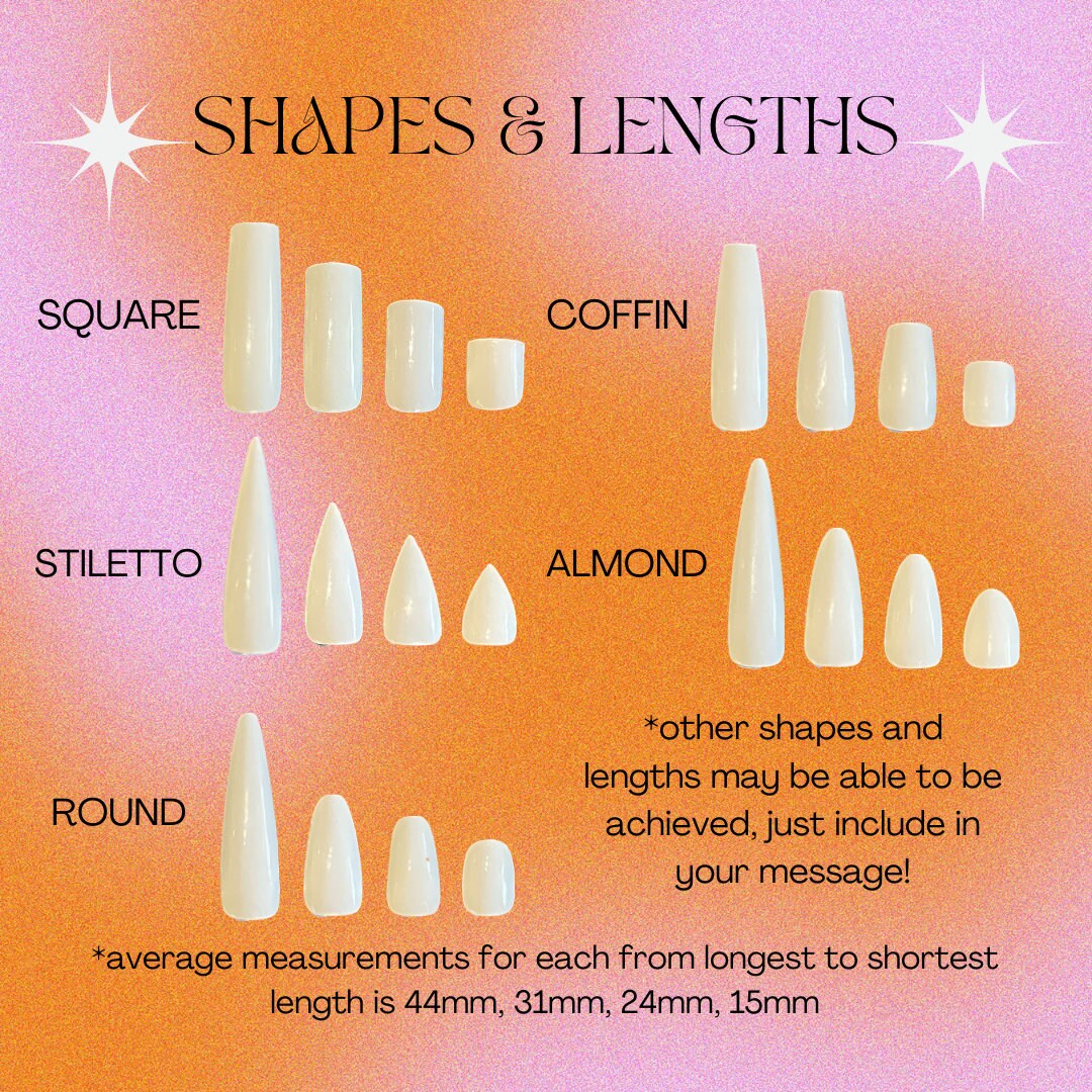 Mini Evil Eye Press-ons - Etsy