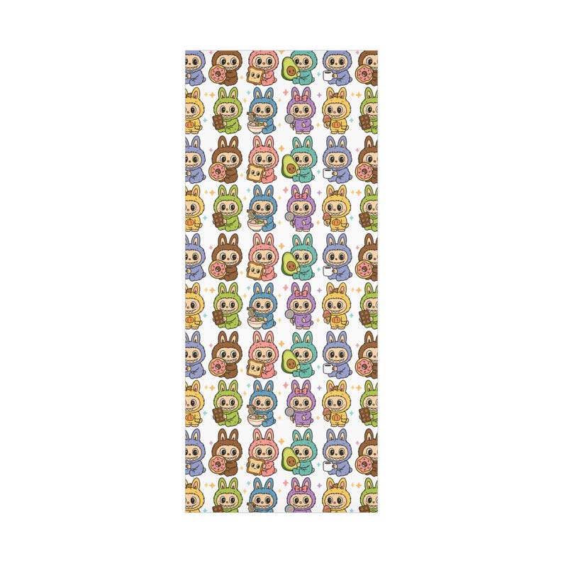 Labubu Inspired Gift Wrap Paper - Cute Characters for Kids Birthdays ...