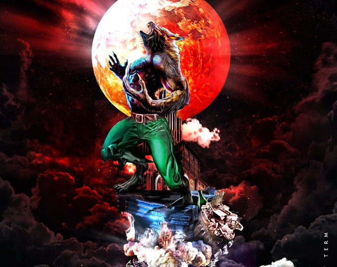 Werewolf by Night / Resin Model Kit / MCU / Marvel Comics / Comics ...