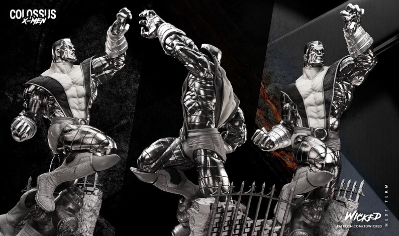 Colossus Statue / Resin Model Kit / MCU / Marvel Comics / Comics ...