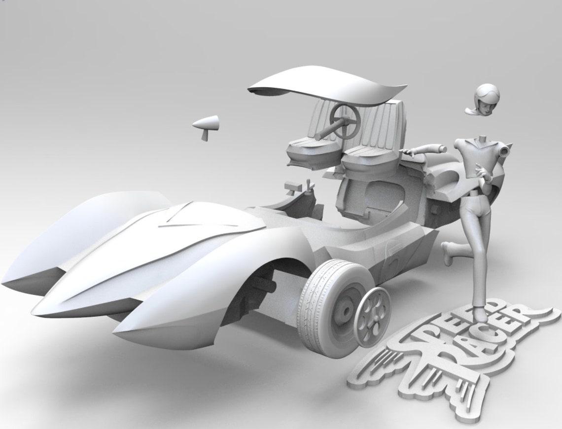 Speed Racer / Go Mifune / Mach 5 / Model Kit / Go Go Go / 60's TV ...