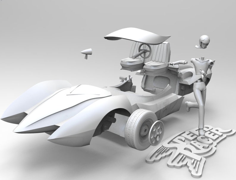 Speed Racer / Go Mifune / Mach 5 / Model Kit / Go Go Go / 60's TV ...