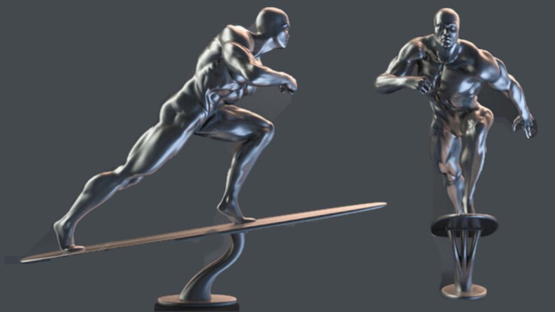 Silver Surfer / Resin Model Kit / Statue / Marvel Comics / Cosmic ...