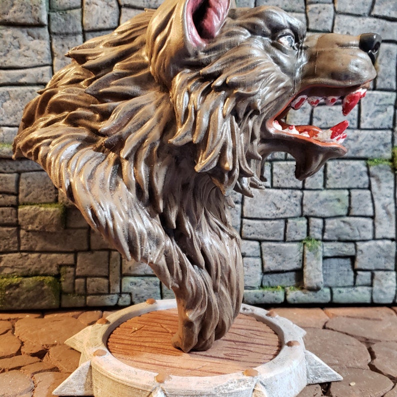 Werewolf Bust / Resin Model Kit / Statue / Werewolf / Fairy Tales ...