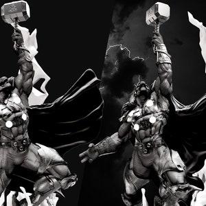 Beta Ray Bill Statue / Resin Model Kit / MCU / Marvel Comics / - Etsy