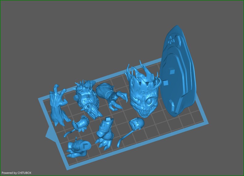 Venom Groot Chibi Statue / Resin Model Kit / Statue / Marvel ...