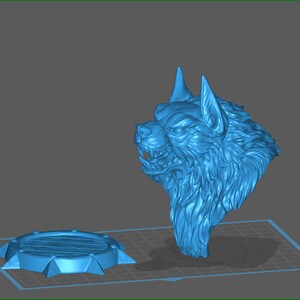 Werewolf Bust / Resin Model Kit / Statue / Werewolf / Fairy Tales ...