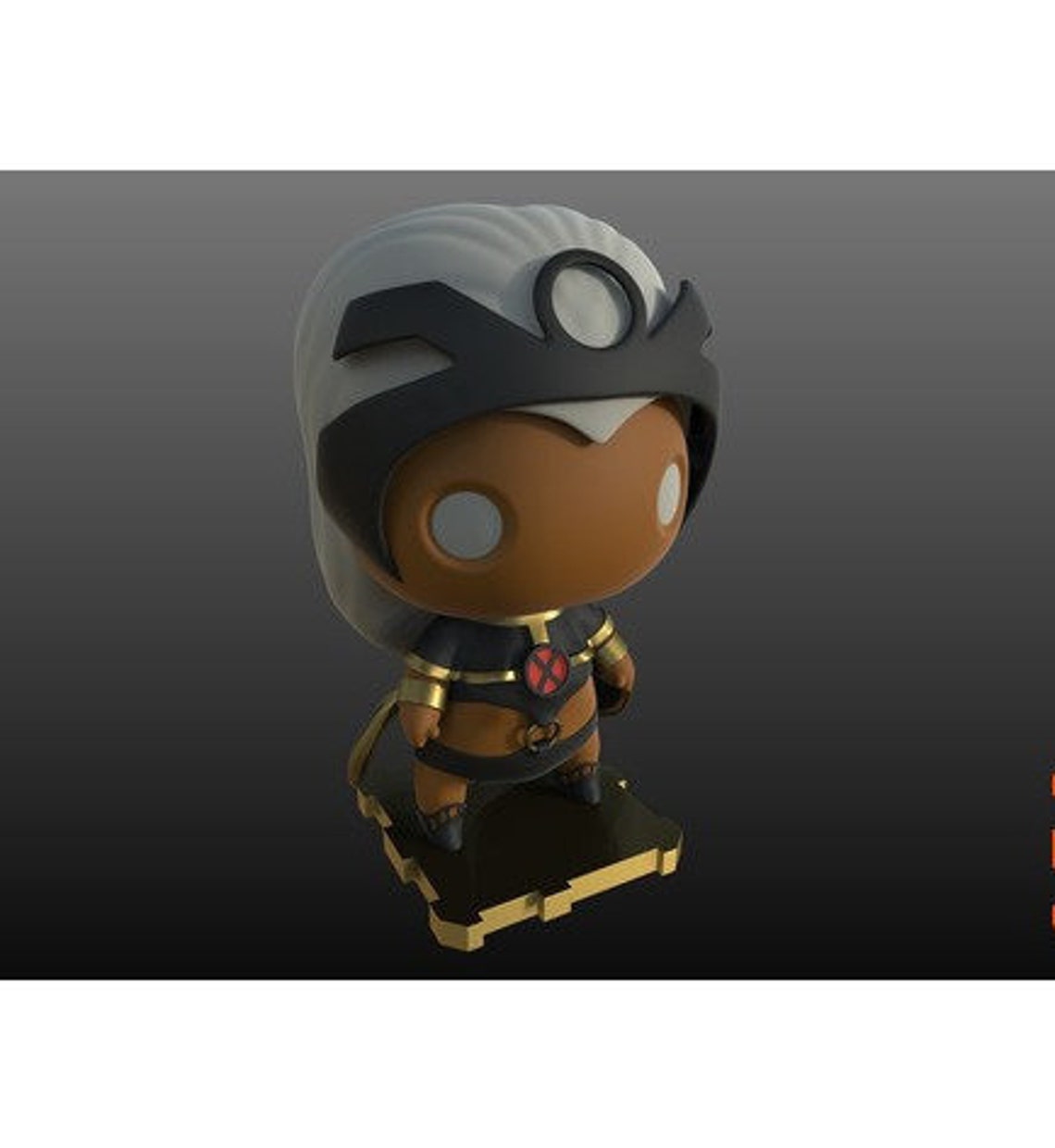 Storm Chibi / Statue / Resin Model Kit / Marvel / X-men / - Etsy