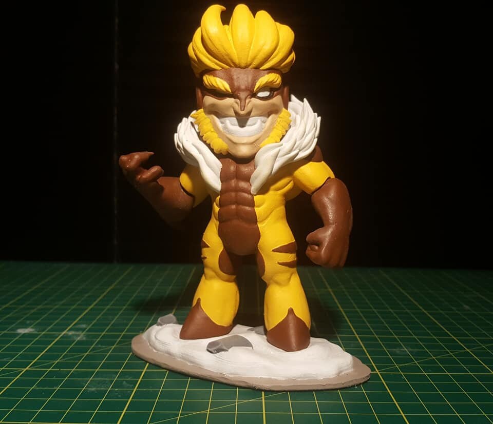 Sabretooth Chibi Statue / Resin Model Kit / Statue / Marvel / X-men ...