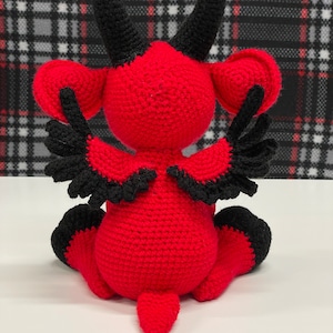 Baphomet Satanic Goat Crochet Plush Pattern - Etsy
