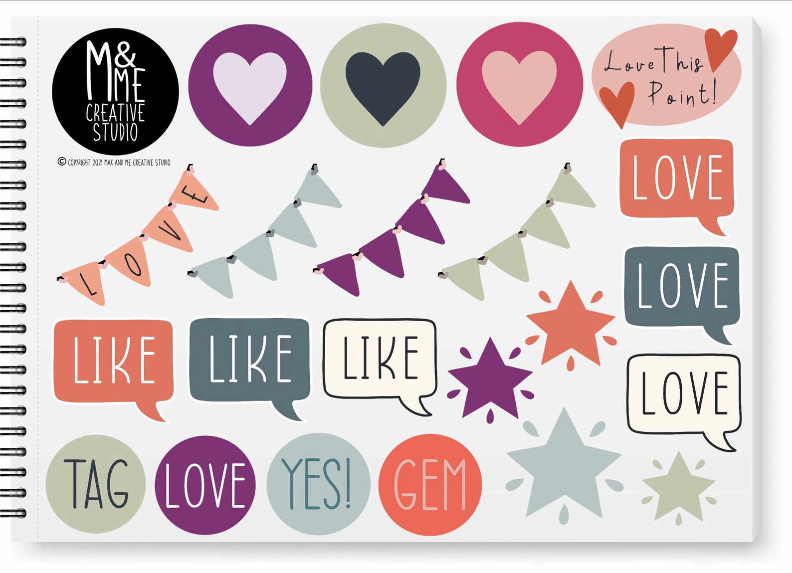 Best Life Ever Ever Digital Stickers 58 sticker set | Etsy