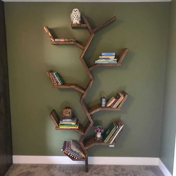 Tree Bookshelf - Etsy