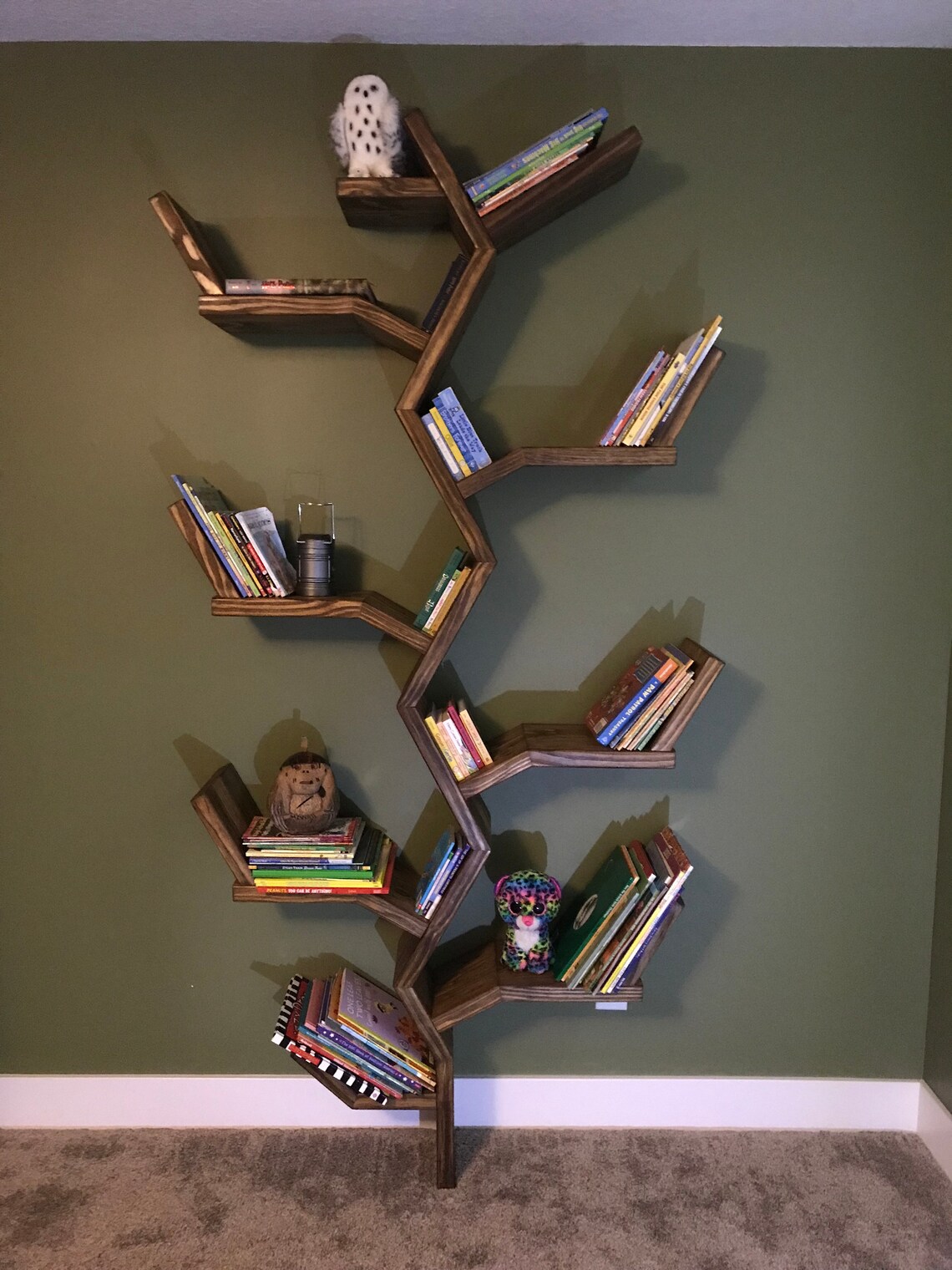 Tree Bookcase Plans - Digital Download - Etsy