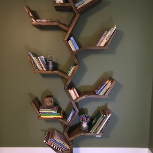 Tree Bookcase Plans - Digital Download - Etsy