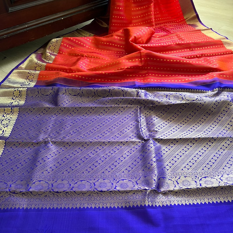 Handloom Kanjeevaram Sarees - Etsy