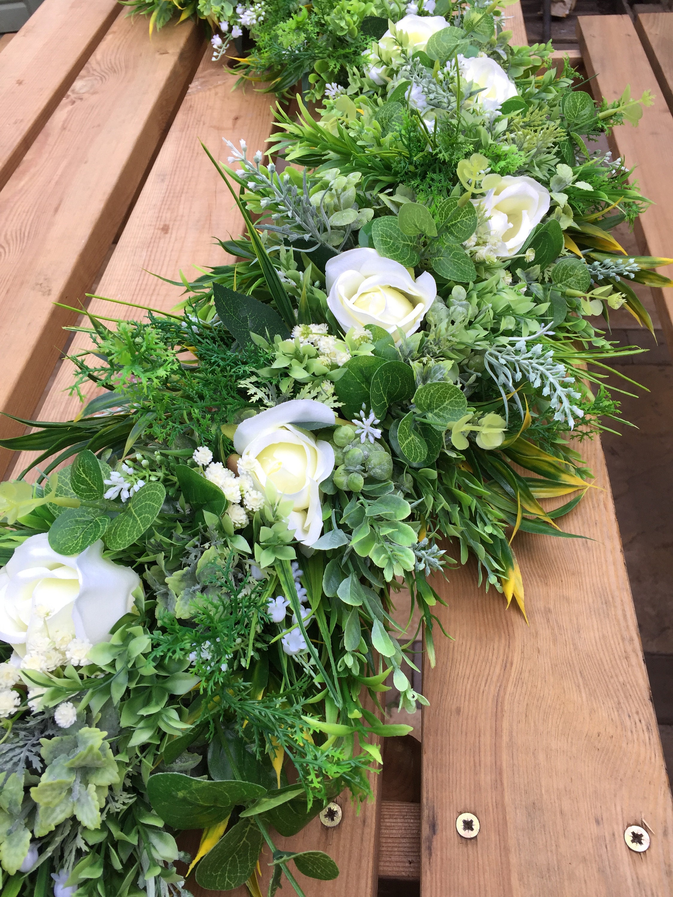 Luxury Extra Thick Foliage Garland Wedding Garland Arch | Etsy