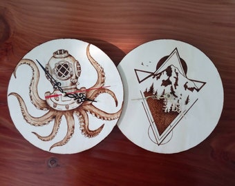 Steampunk Octopus Clock - Etsy