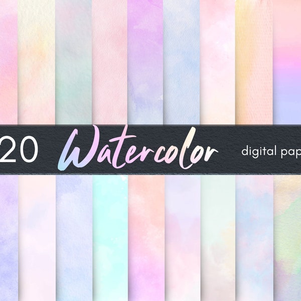 Watercolor Rainbow Wallpaper - Etsy