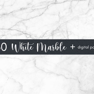 White Marble Digital Paper, Marble Digital Background, Stone Texture ...