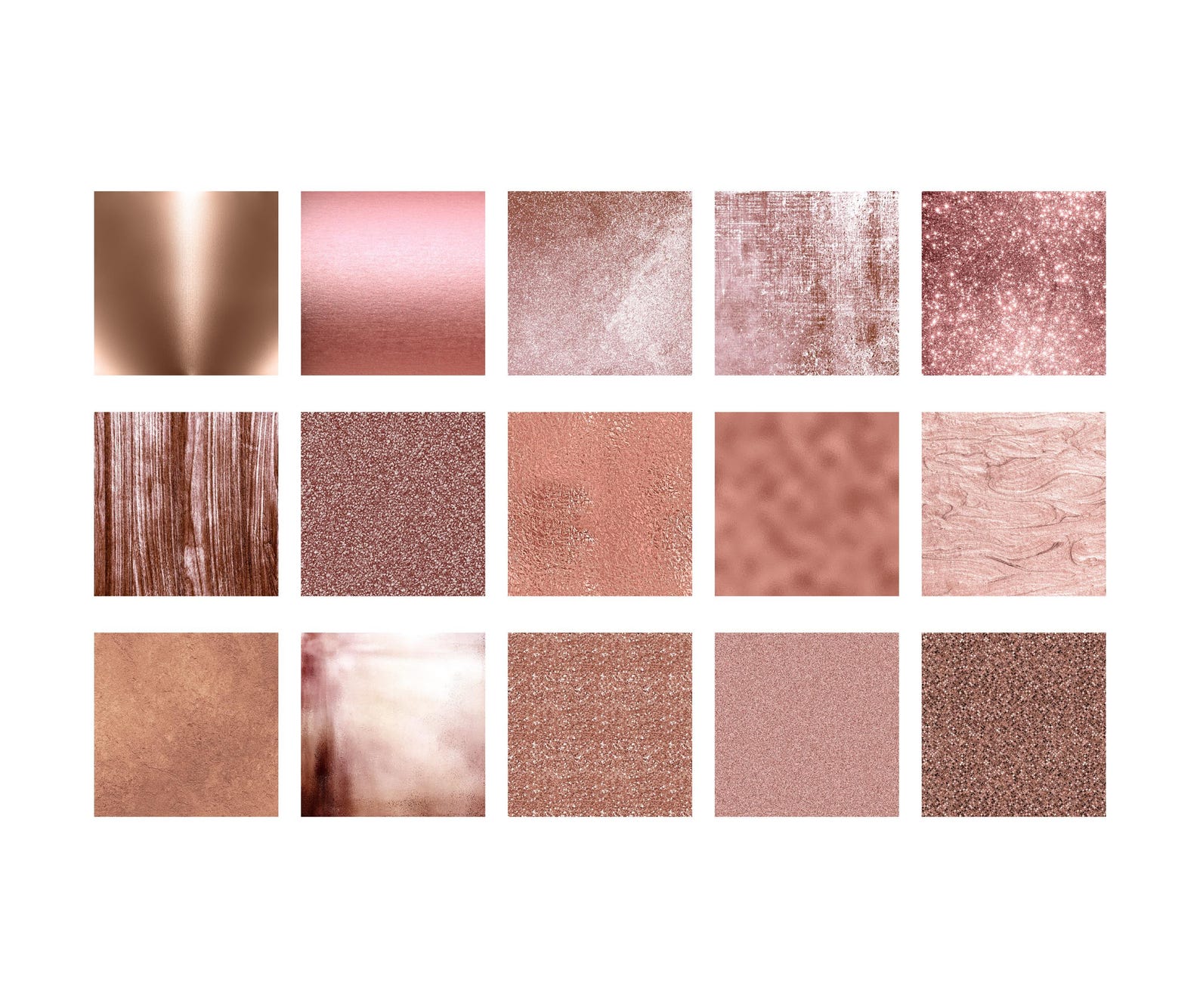 30 Rose Gold Digital Paper, Rose Gold Glitter Textures, Rose Gold Foil ...