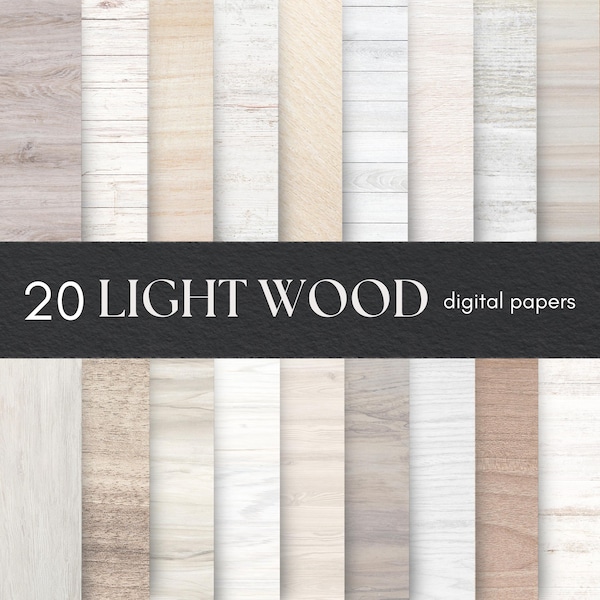 Wood Digital Paper - Etsy