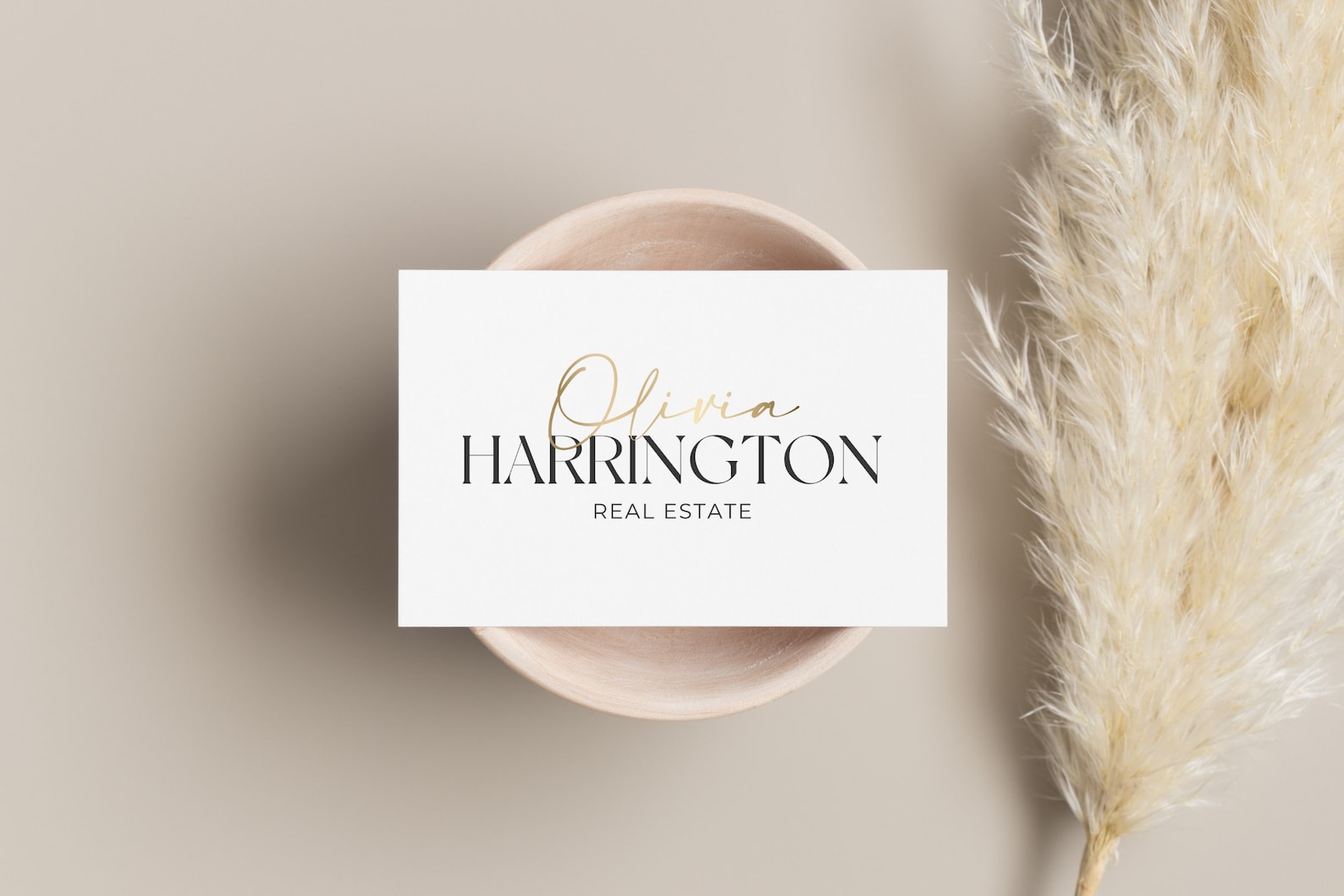 Premade Name Logo Design for a Realtor, Real Estate Agent, Business ...