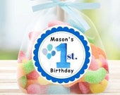 Personalized 1st Birthday Stickers First Birthday Stickers 20 - Etsy