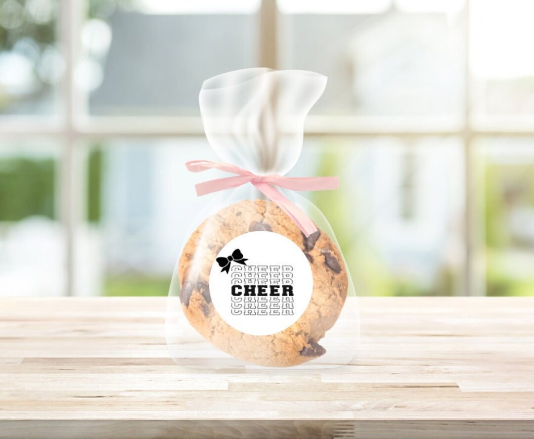 Cheer Stickers, 20 Piece Sheet of Matte White Round 2" Cheerleading ...