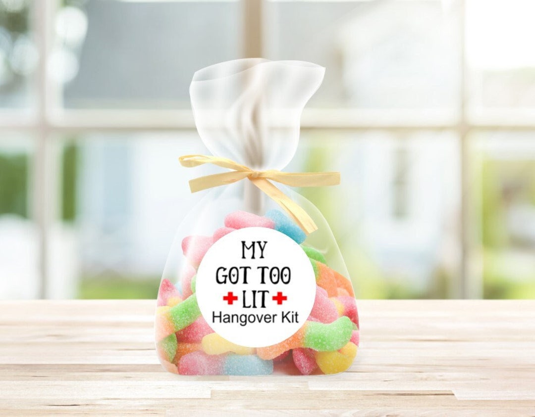 Hangover Stickers, 20 Piece Sheet of Matte White Round 2" Stickers, My ...