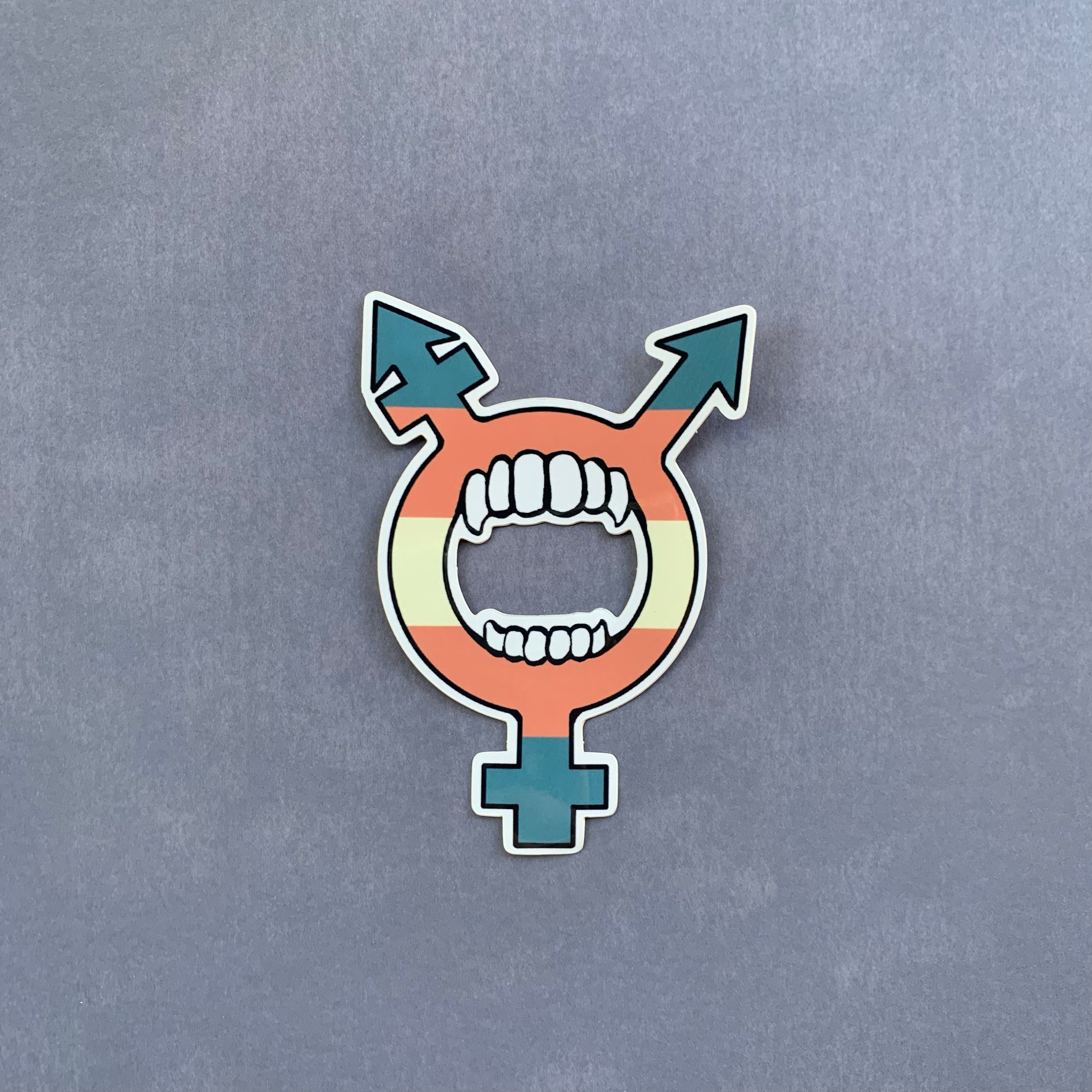 Trans Pride, Trans Vengeance Vinyl Sticker - Etsy