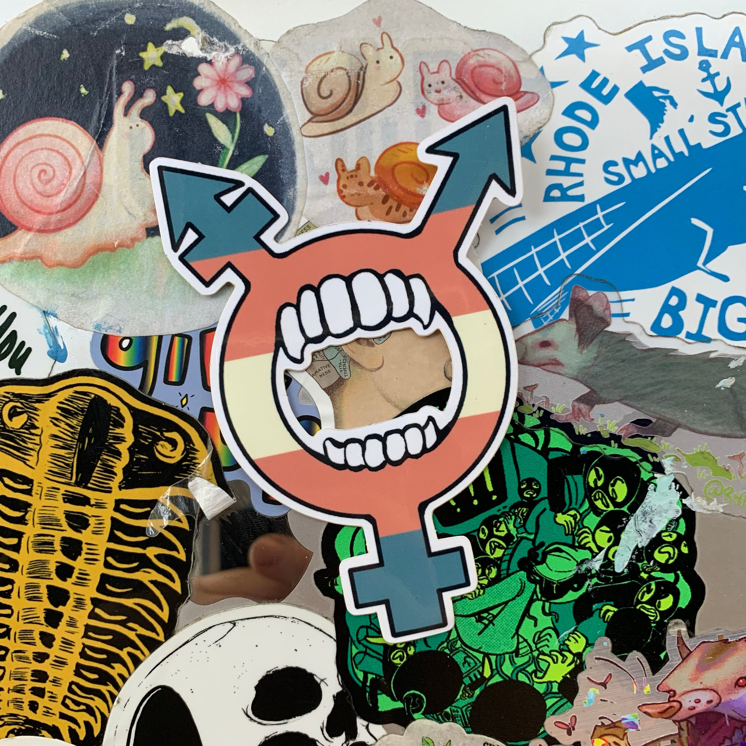 Trans Pride, Trans Vengeance Vinyl Sticker - Etsy
