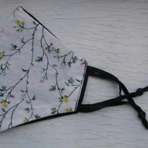 Adjustable face maskAdjustable fabric maskReusable face | Etsy