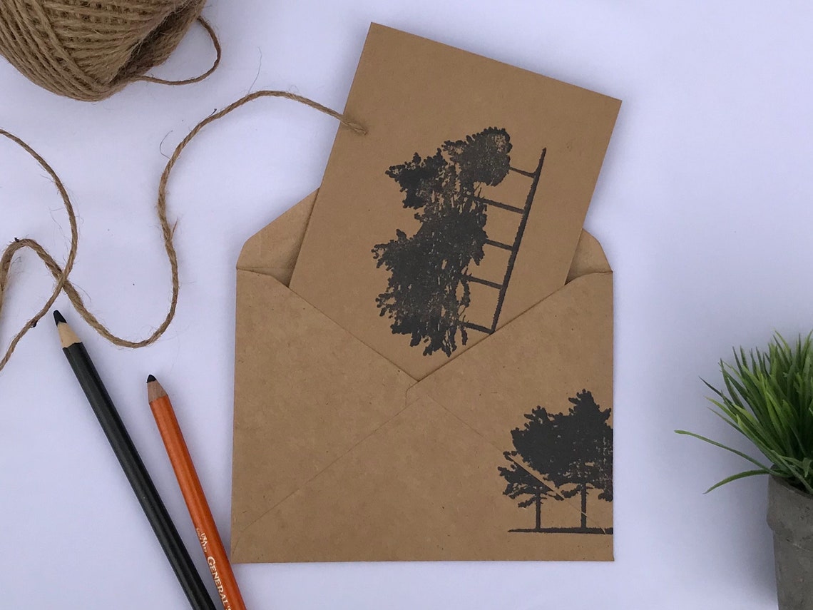 Mixed Card Set Blank Cards Greeting Cardspack of Four - Etsy