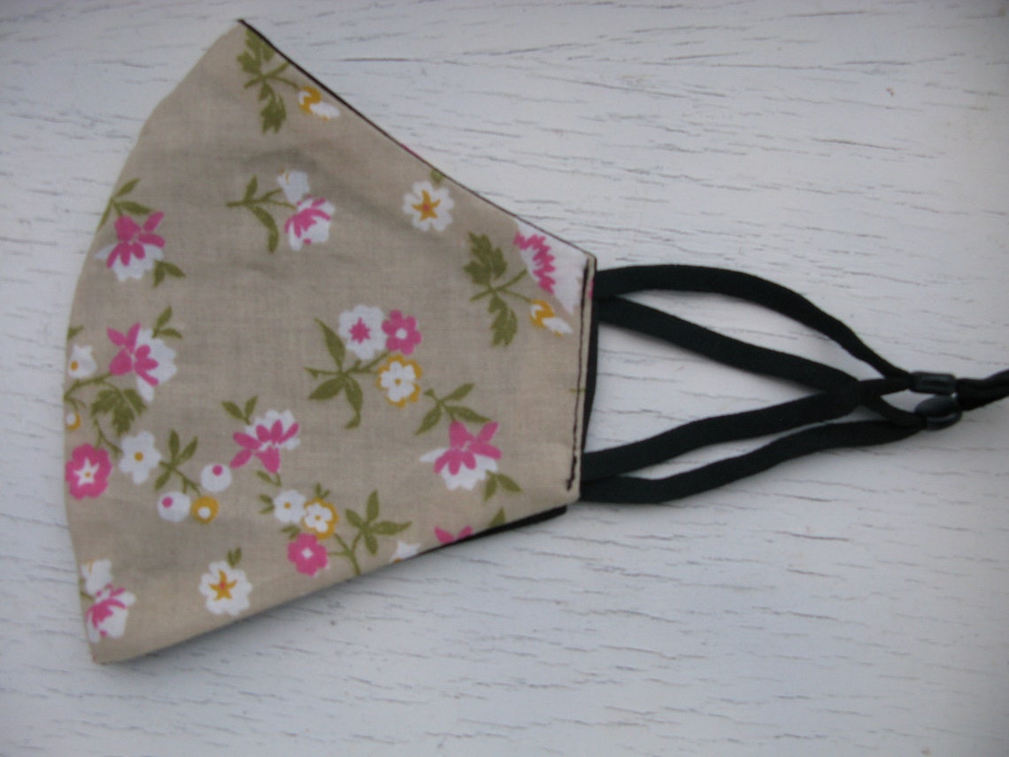 Adjustable face maskAdjustable fabric maskReusable face | Etsy